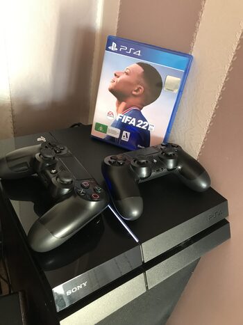 Comprar PlayStation 4, Black, 500GB | FIFA 22 | 2 controllers