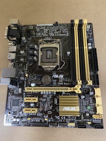Pirkti Asus B85M-G Intel B85 Micro ATX DDR3 LGA1150 1 x PCI-E x16 Slots Motherboard