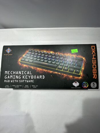 Pirkti Deltaco Mechaninė žaidimų klaviatūra rgb dk430br | ENEBA