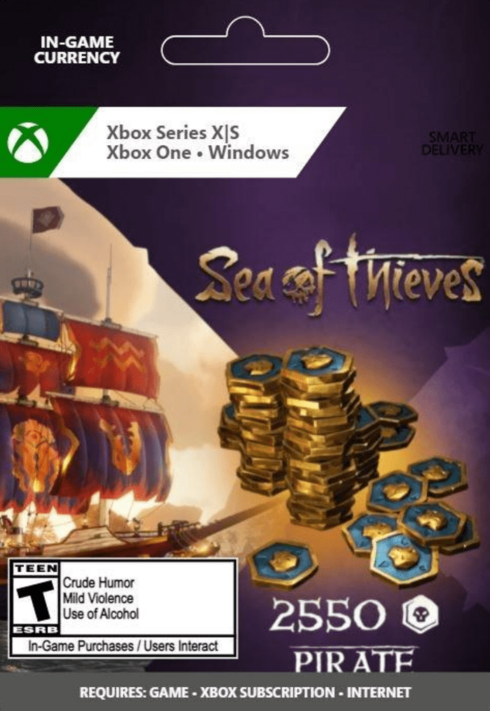 Buy Sea of Thieves Captain’s Ancient Coin Pack – 2550 Coins! Cheap ...