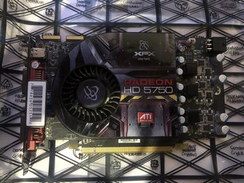 Pirkti XFX Radeon HD 5750 1 GB 700 Mhz PCIe x16 GPU | ENEBA