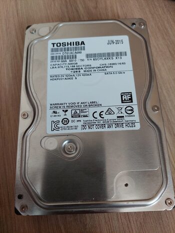 Pirkti Toshiba 500 GB HDD Storage | ENEBA