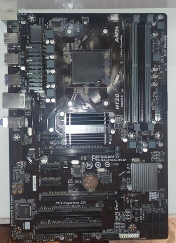 Pirkti Gigabyte GA-970A-DS3P AMD 970 ATX DDR3 AM3+ 2 x PCI-E x16 Slots ...