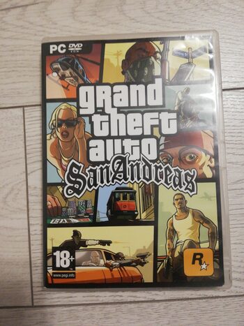 Pirkti GTA SAN ANDREAS PC DVD