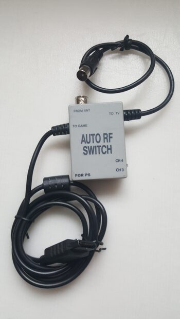 Comprar ADAPTADOR AUTO RF SWITCH PAL PLAYSTATION PSX PS1 PSONE PS2 PS3 ...