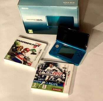 Comprar Nintendo 3DS, Turquoise + 2 juegos